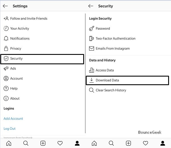 How to Download Instagram Photos from any device - BounceGeek