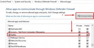 Windows 10 firewall Settings - Allow an App Through Windows Firewall ...
