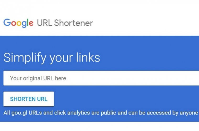 Google URL Shortener Alternatives - Goo.gl alternatives. - BounceGeek