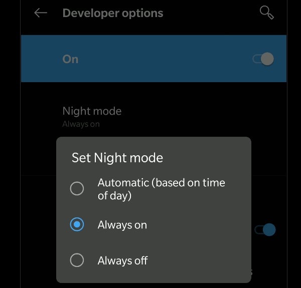 Activate Play Store Dark Mode in any Android Smartphone - BounceGeek