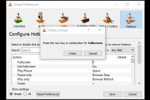 Most Useful VLC Keyboard Shortcuts - Customize Hotkeys - BounceGeek