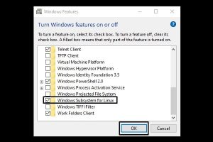 Enable the Linux Bash Shell on Windows 10. - BounceGeek