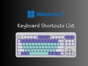 Windows 11 Keyboard Shortcuts List: The Ultimate Guide - BounceGeek