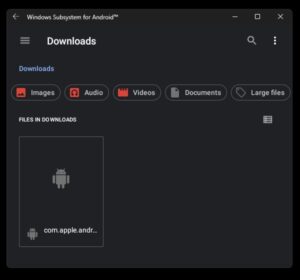 Double-click to Sideload Android Apps on Windows 11 and Transfer Files - BounceGeek