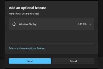 How to Install Connect App on Windows 11 and use Wireless Display - BounceGeek